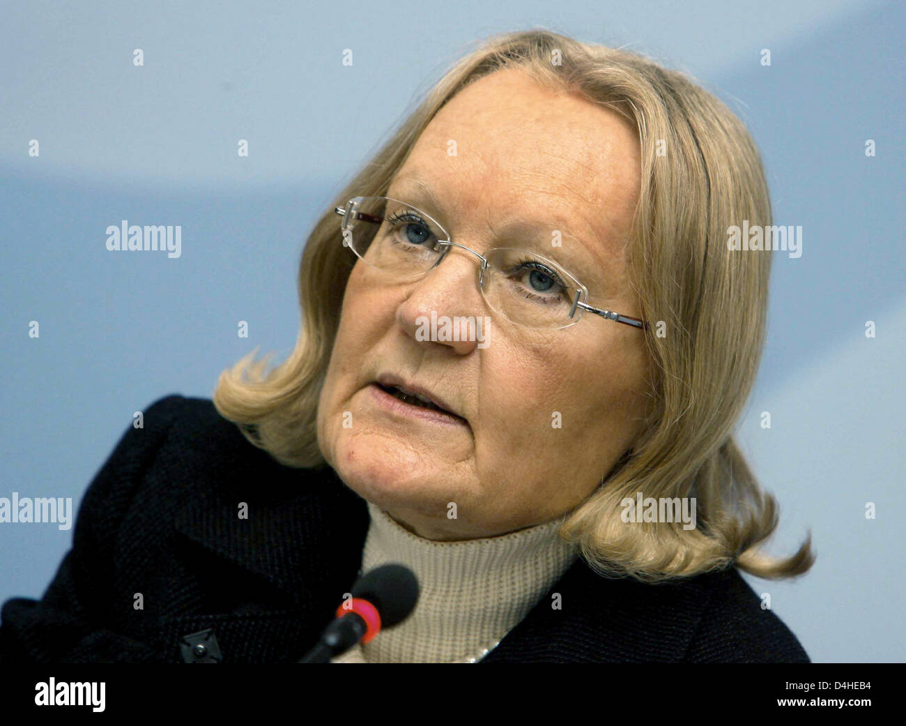 Federal Public Prosecutor General Monika Harms pictured during her ...