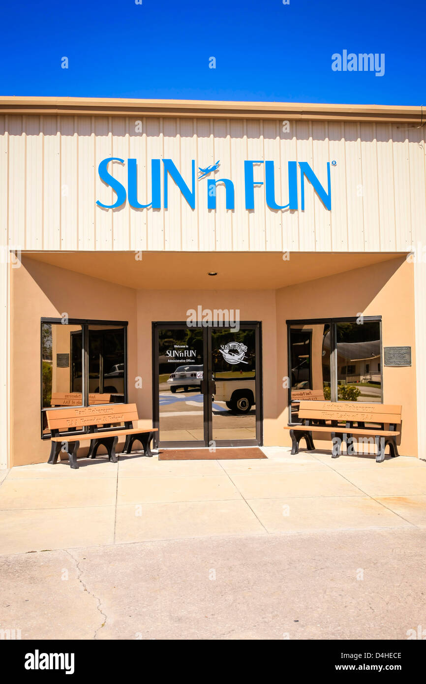 The Sun n Fun Florida Air Museum at Lakeland Stock Photo - Alamy
