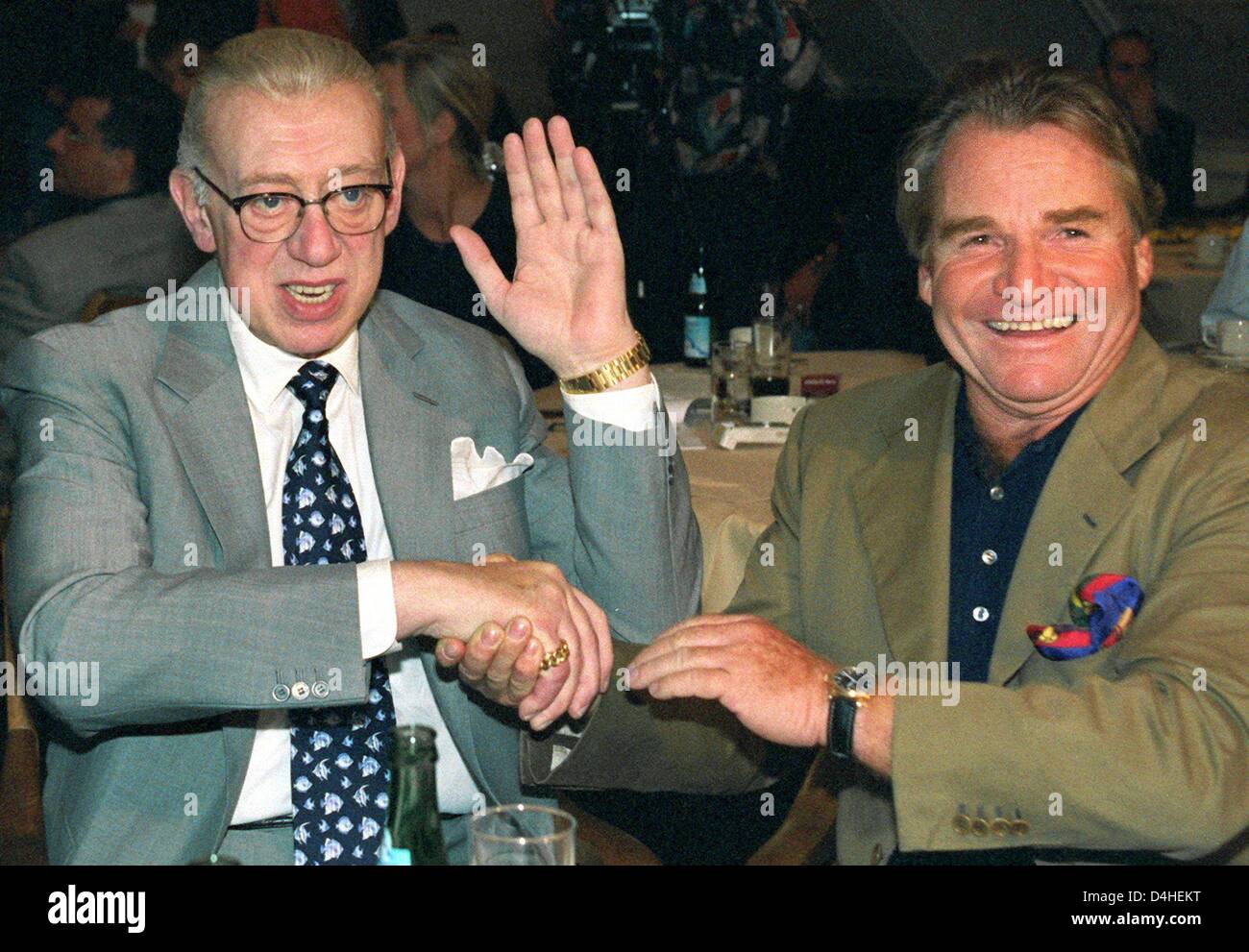 (file) - The file picture dated 27 August 1998 shows German actor Horst ...