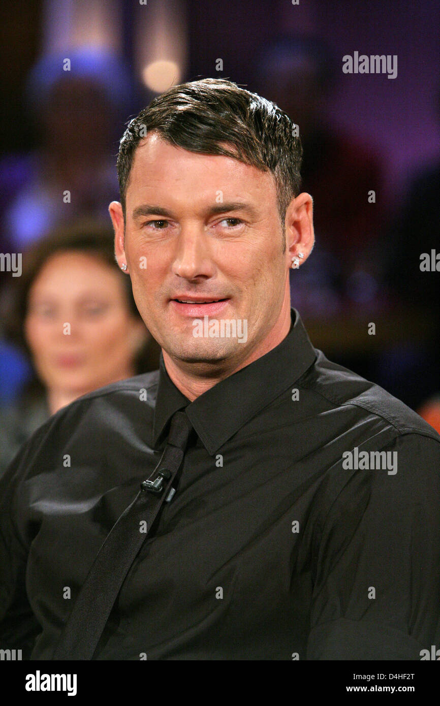 Fashion designer Michael Michalsky pictured in the studio of ?NDR Talk ...