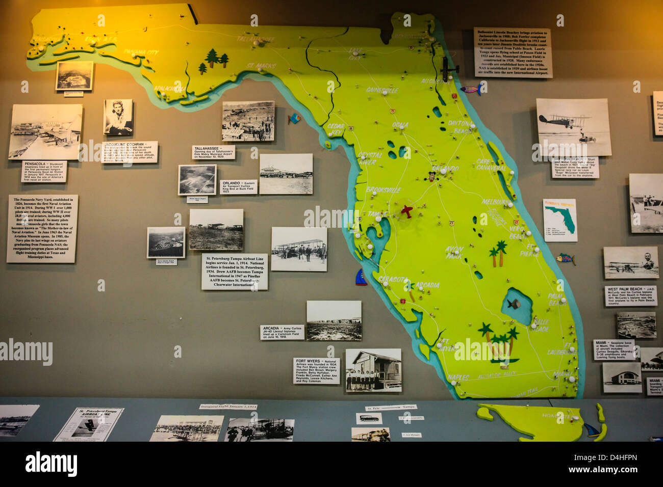 Historical map of florida High Resolution Stock Photography and Images ...