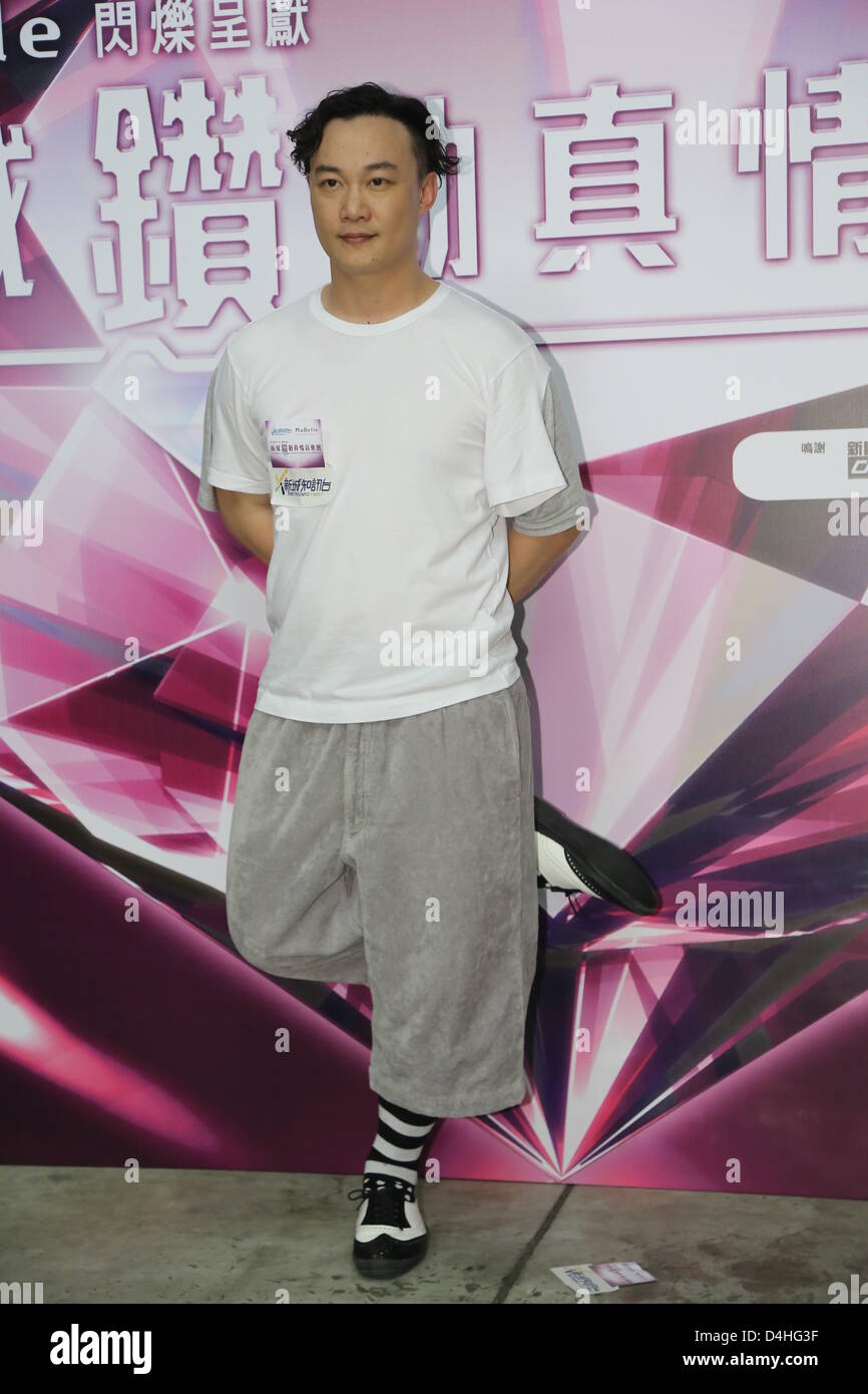 Eason Chan held a mini concert with other singers in Hong Kong, China ...