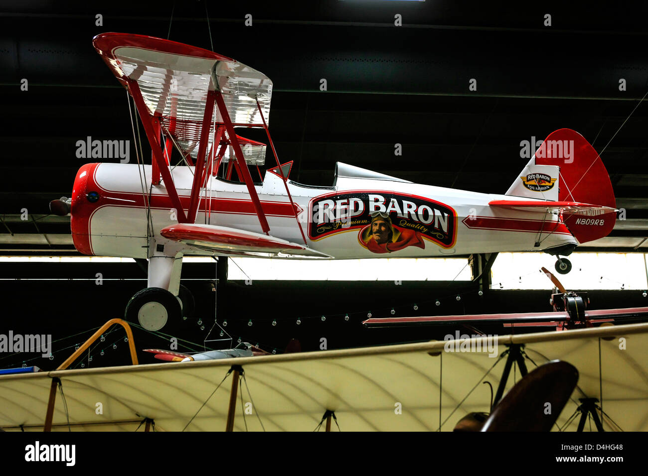 Red baron plane hi-res stock photography and images - Alamy