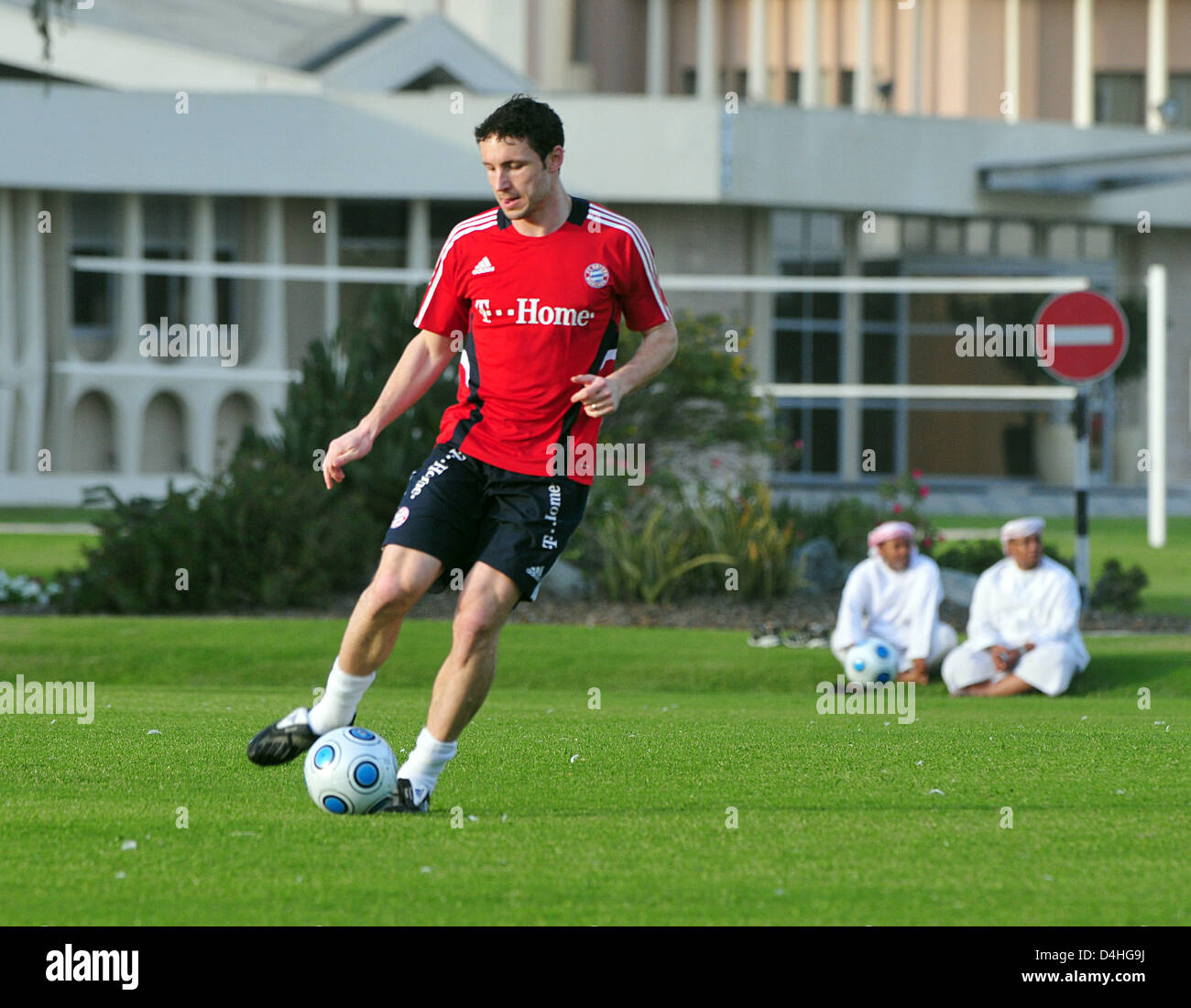 Mark van Bommel of FC Bayern Munich seen in action during the club?s ...