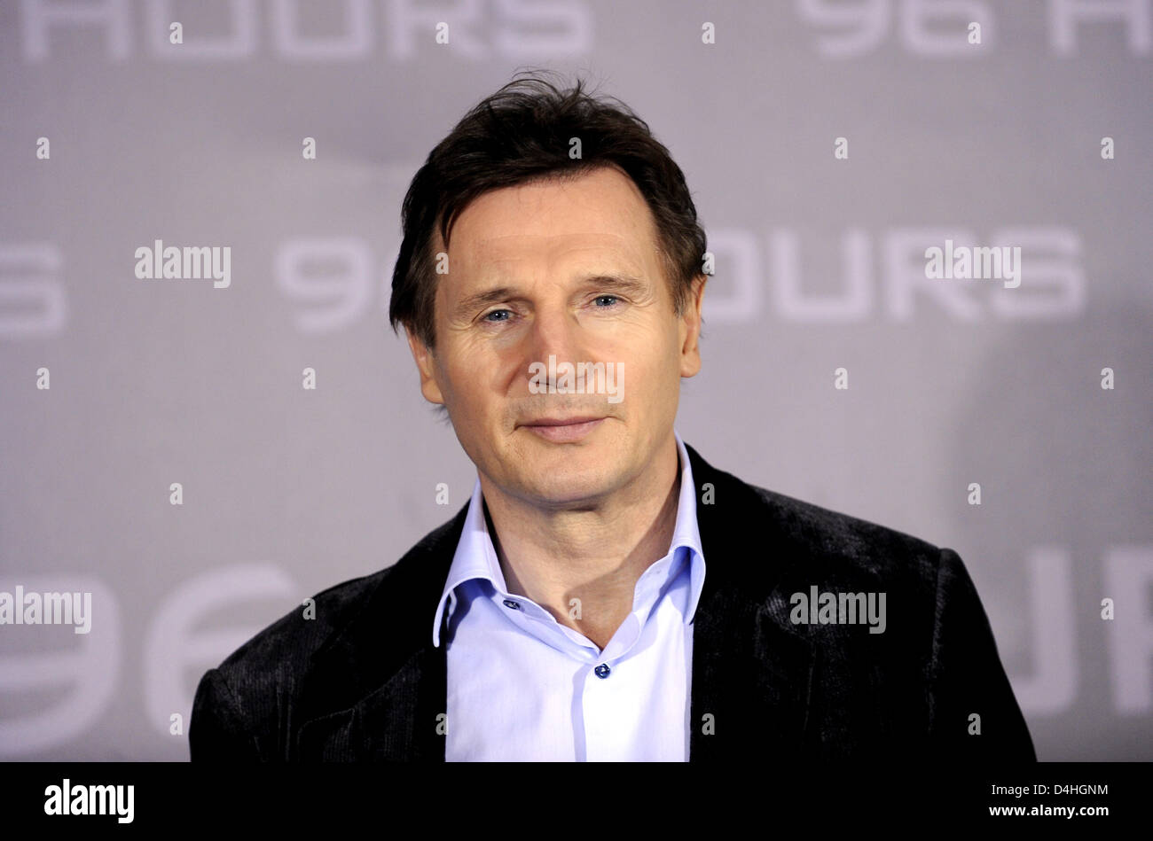 Irish actor Liam Neeson poses during a photo call for his film ?96 ...