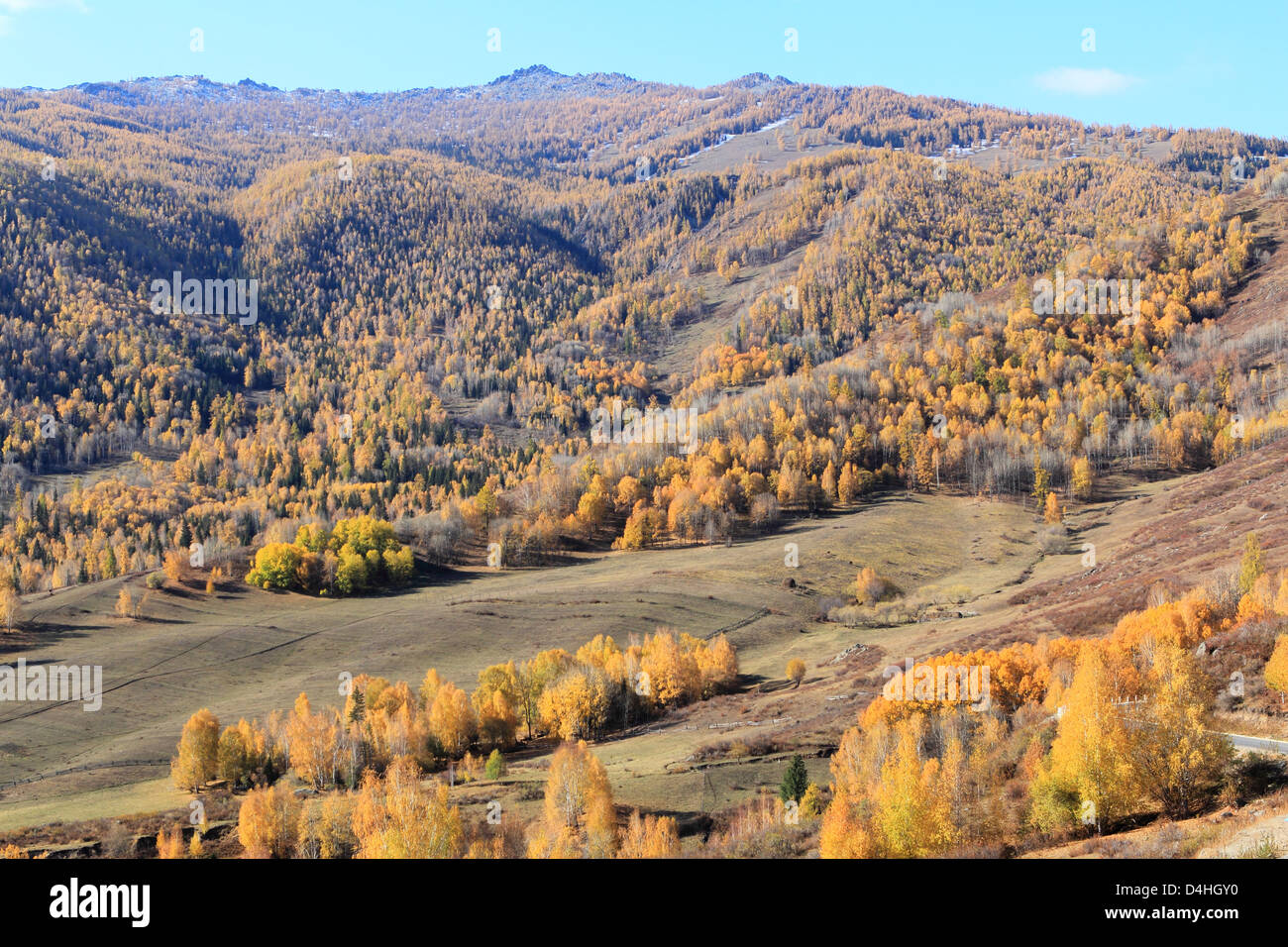 Colorful mountain in xinjiang hi-res stock photography and images - Alamy