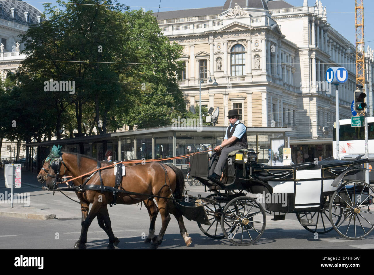 Fiaker in Vienna Stock Photo - Alamy