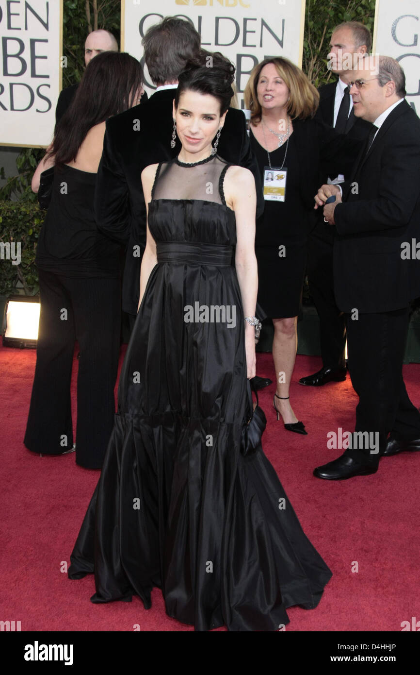 Actress Sally Hawkins arrives for the 66th Annual Golden Globe Awards ...