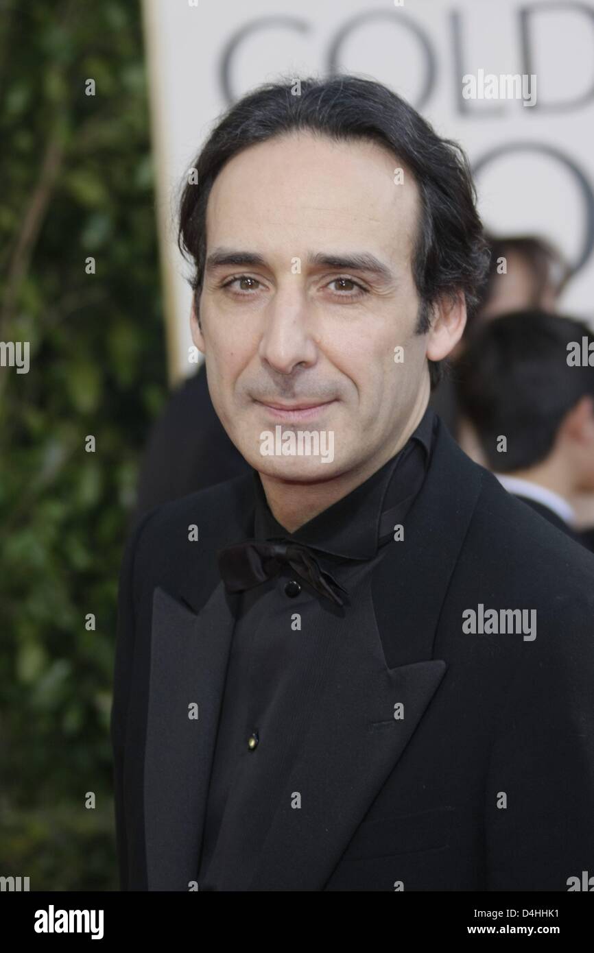 Composer Alexandre Desplat arrives for the 66th Annual Golden Globe ...