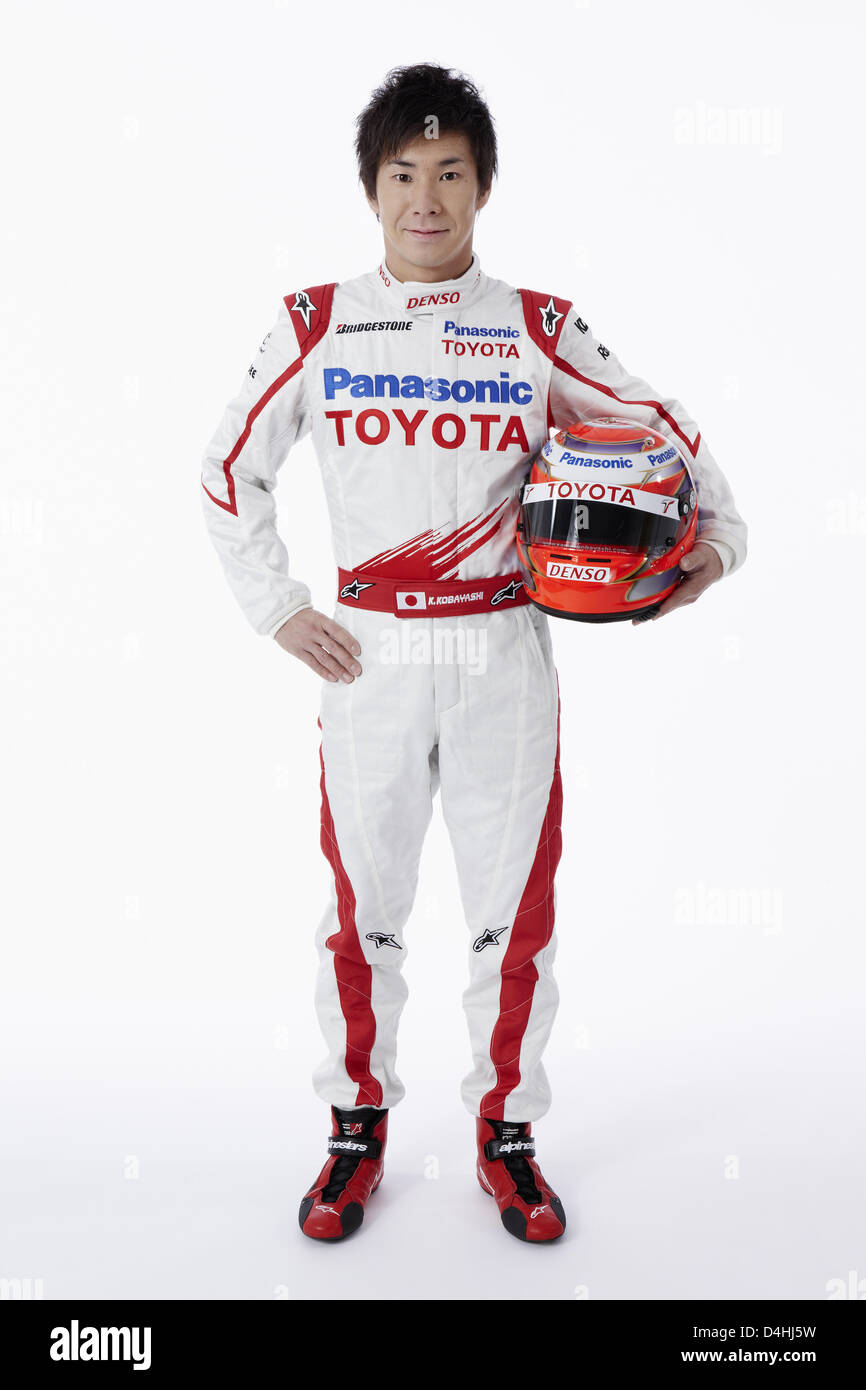 Japanese Formula One test driver Kamui Kobayashi is pictured during an ...