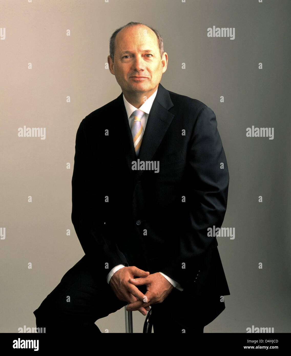 Ron Dennis, boss of McLaren Mercedes, poses on this undated picture ...