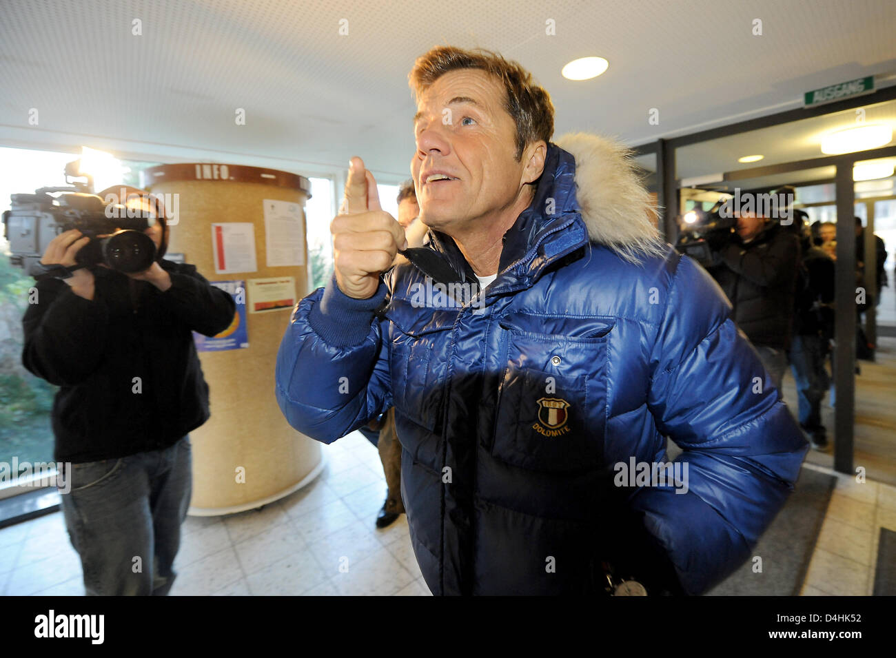 German music prodicer and tv presenter Dieter Bohlen arrives at the ...