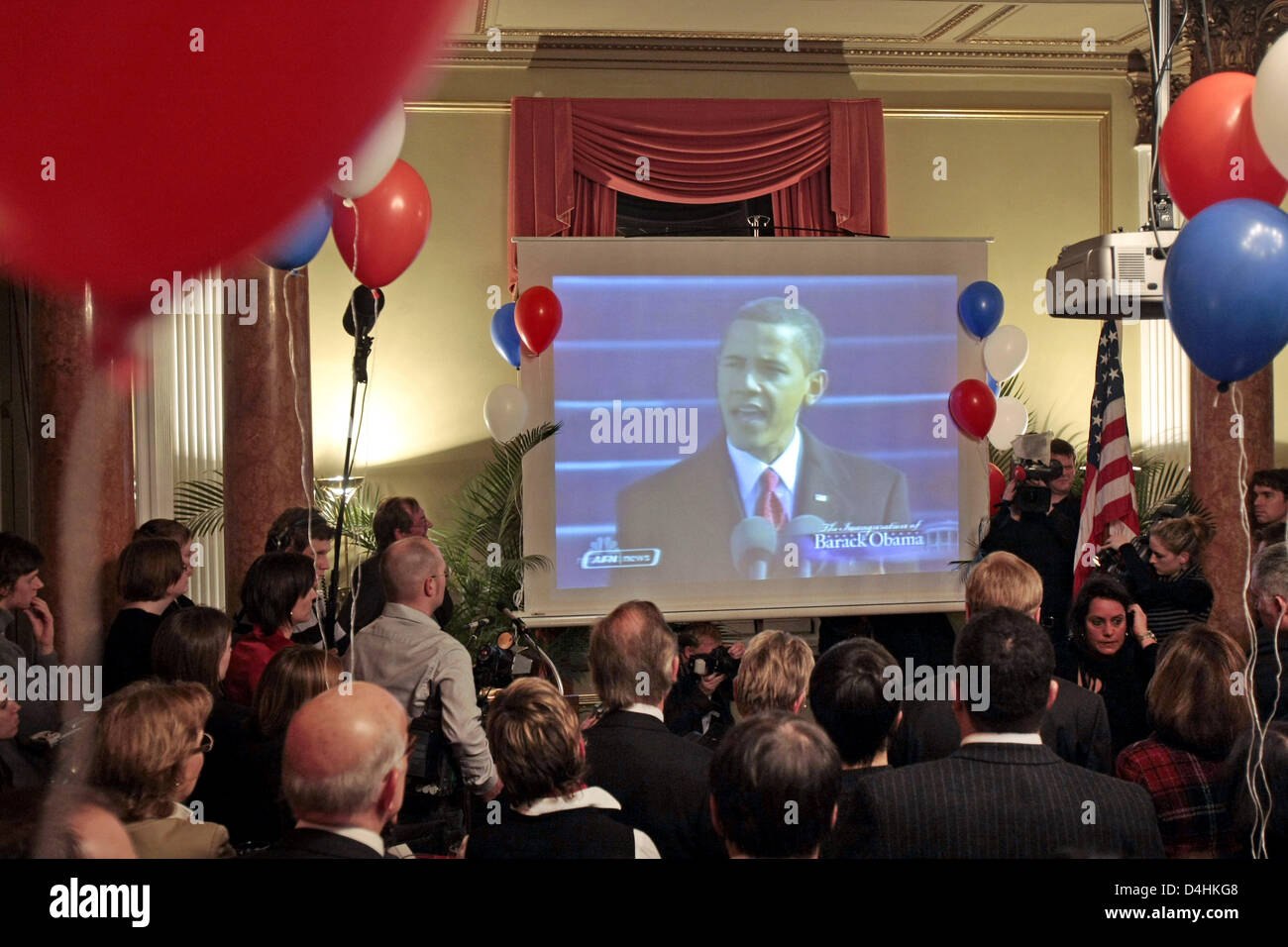 Inaugural speech hi-res stock photography and images - Alamy