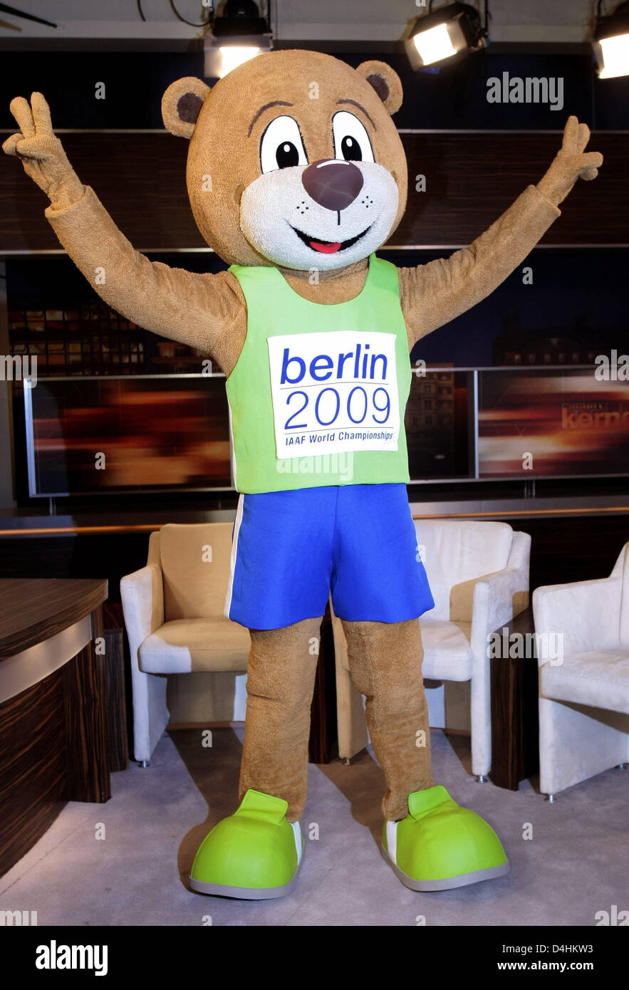 The mascot of the 12th IAAF World Championships in Athletics is ...