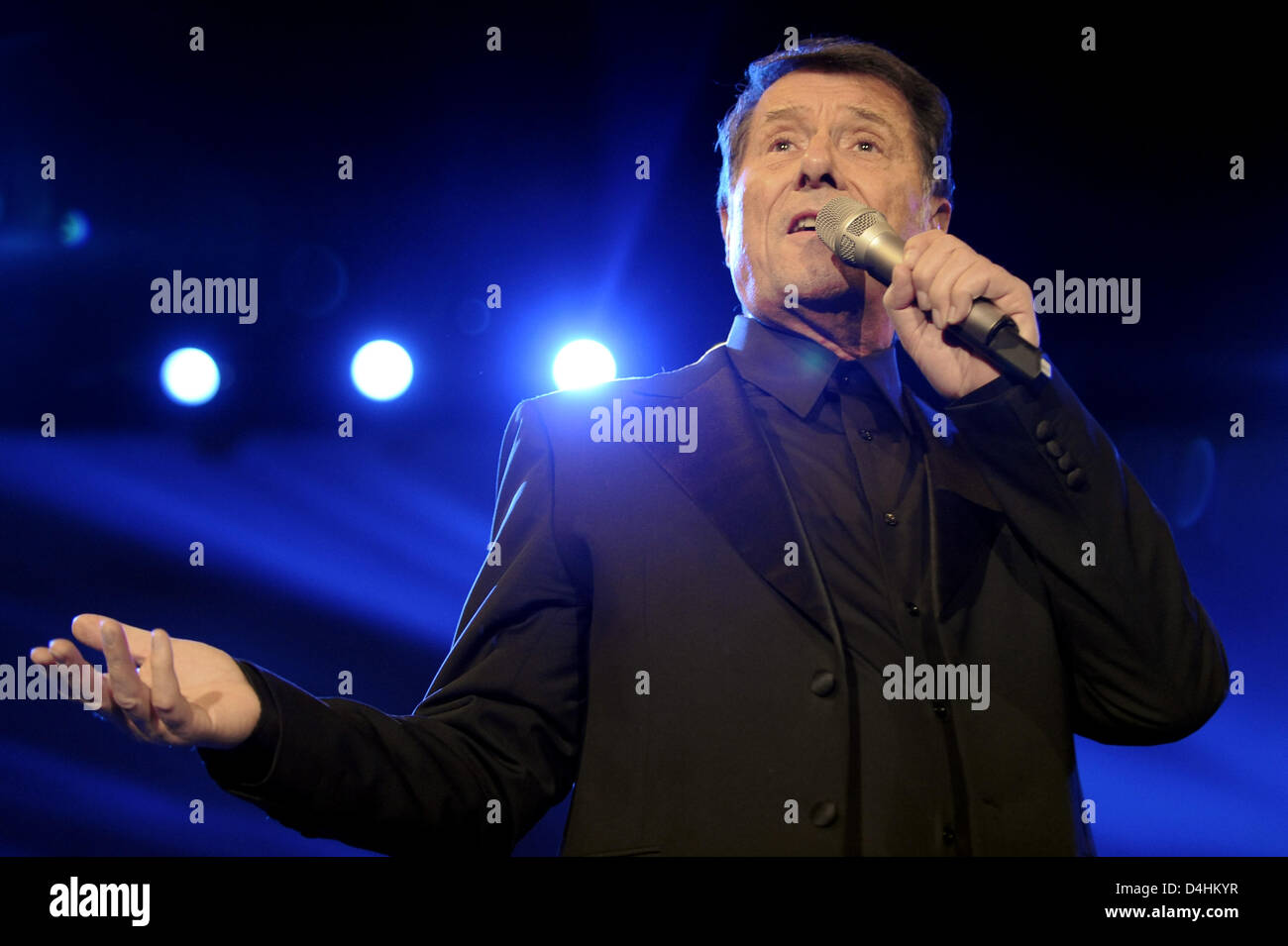Austrian singer and composer Udo Juergens performs on stage at the O2 ...