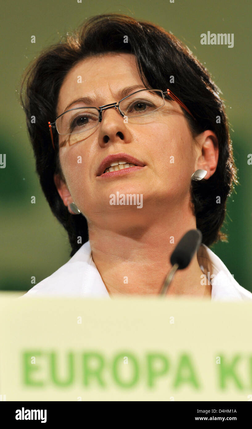 Barbara Lochbihler, who was nominated as fifth candidate on the ...