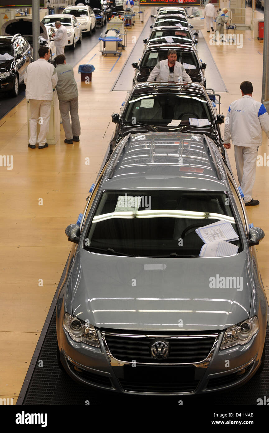 Volkswagen cars of the type ?Passat? are assembled in the Volkswagen ...