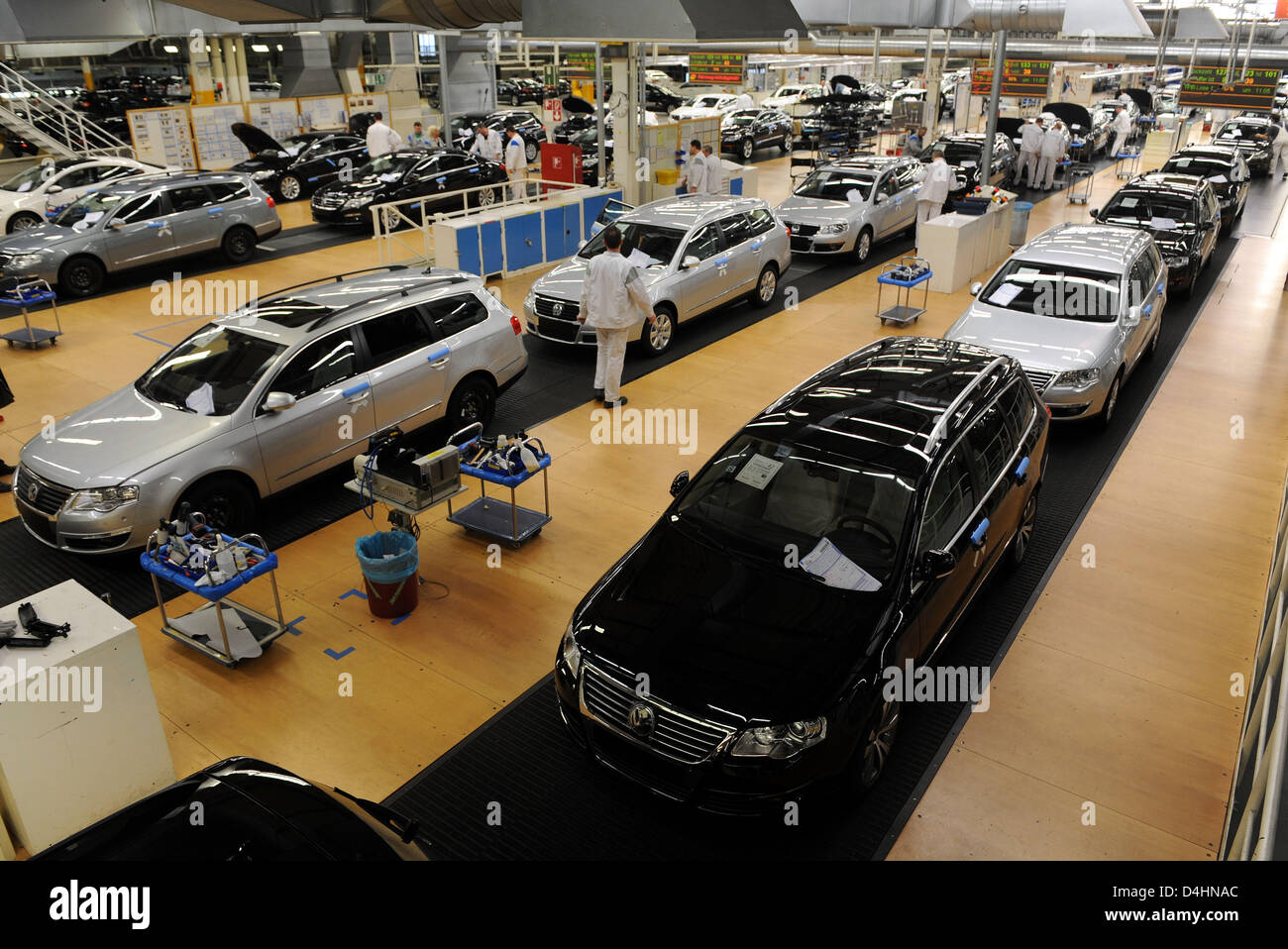 Volkswagen cars of the type ?Passat? are assembled in the Volkswagen ...