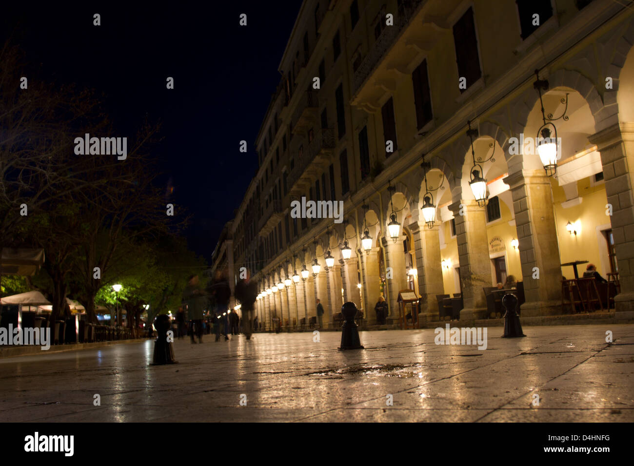 Corfu night summer hi-res stock photography and images - Alamy