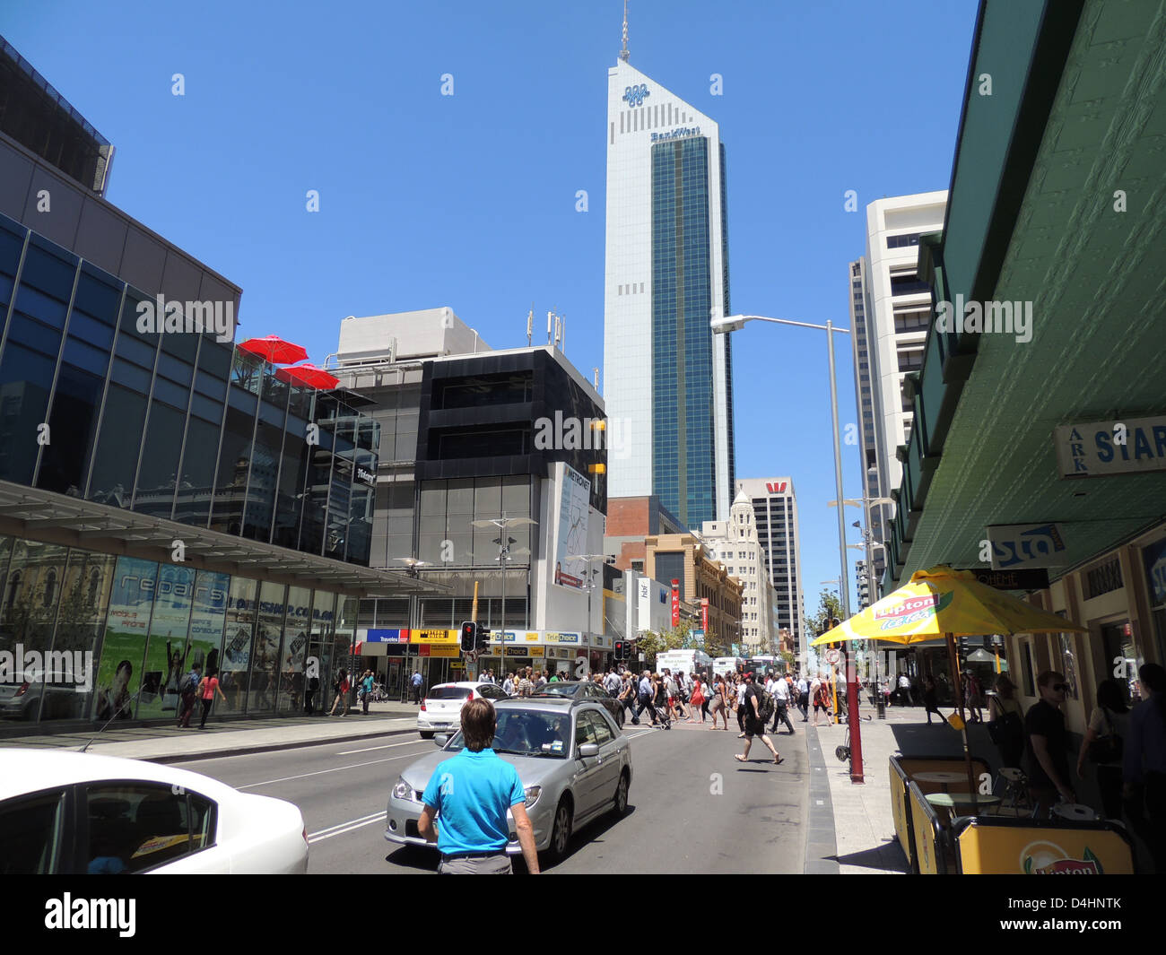 PERTH, Australia. Shopping streets. Photo Tony Gale Stock Photo - Alamy
