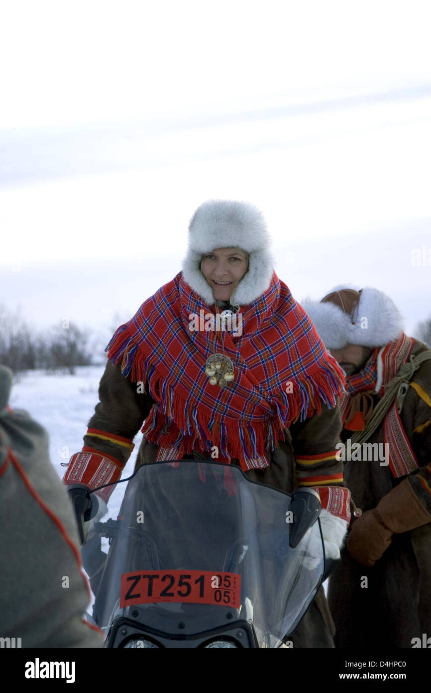 Norwegian Crown Prince Haakon and his wife Crown Princess Mette-Marit ...