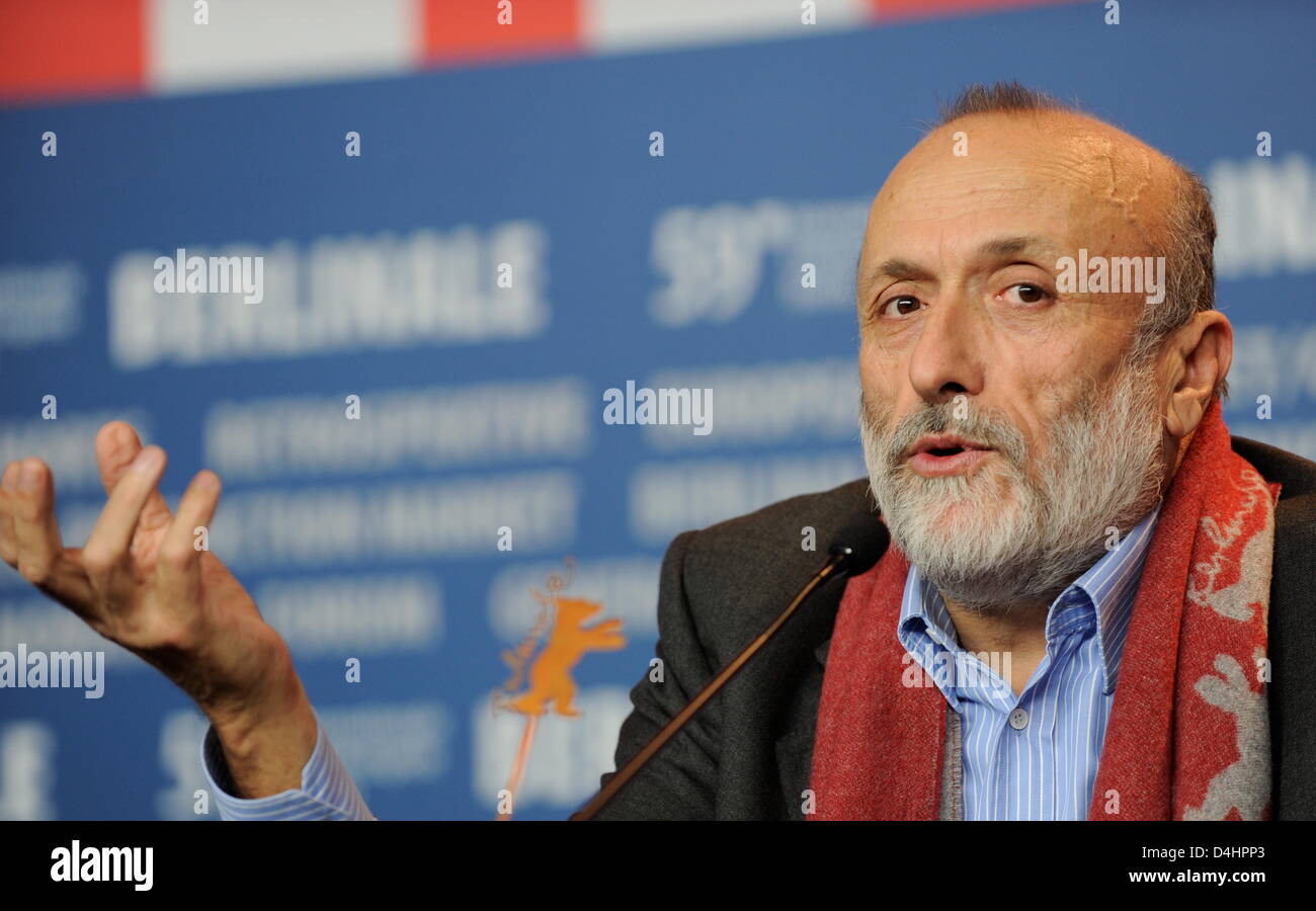 ?Slow Food? founder Carlo Petrini shown at the press conference for the ...