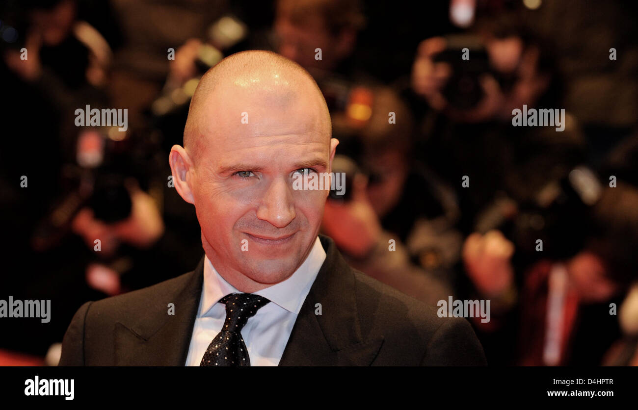 British actor Ralph Fiennes arrives at the premiere of his film ?The ...