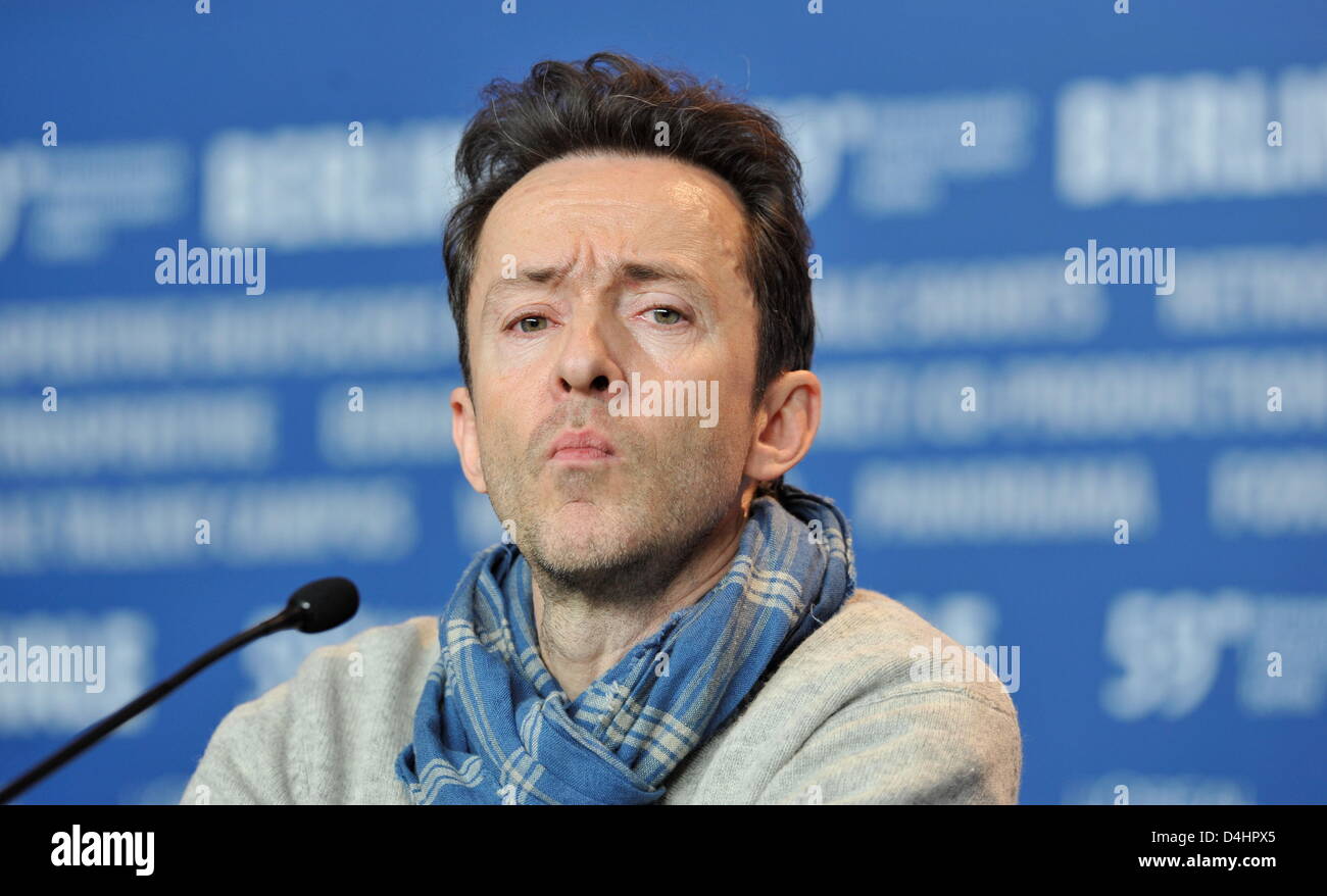 Danish screewriter Kim Fupz Aakeson shown at the press conference for ...