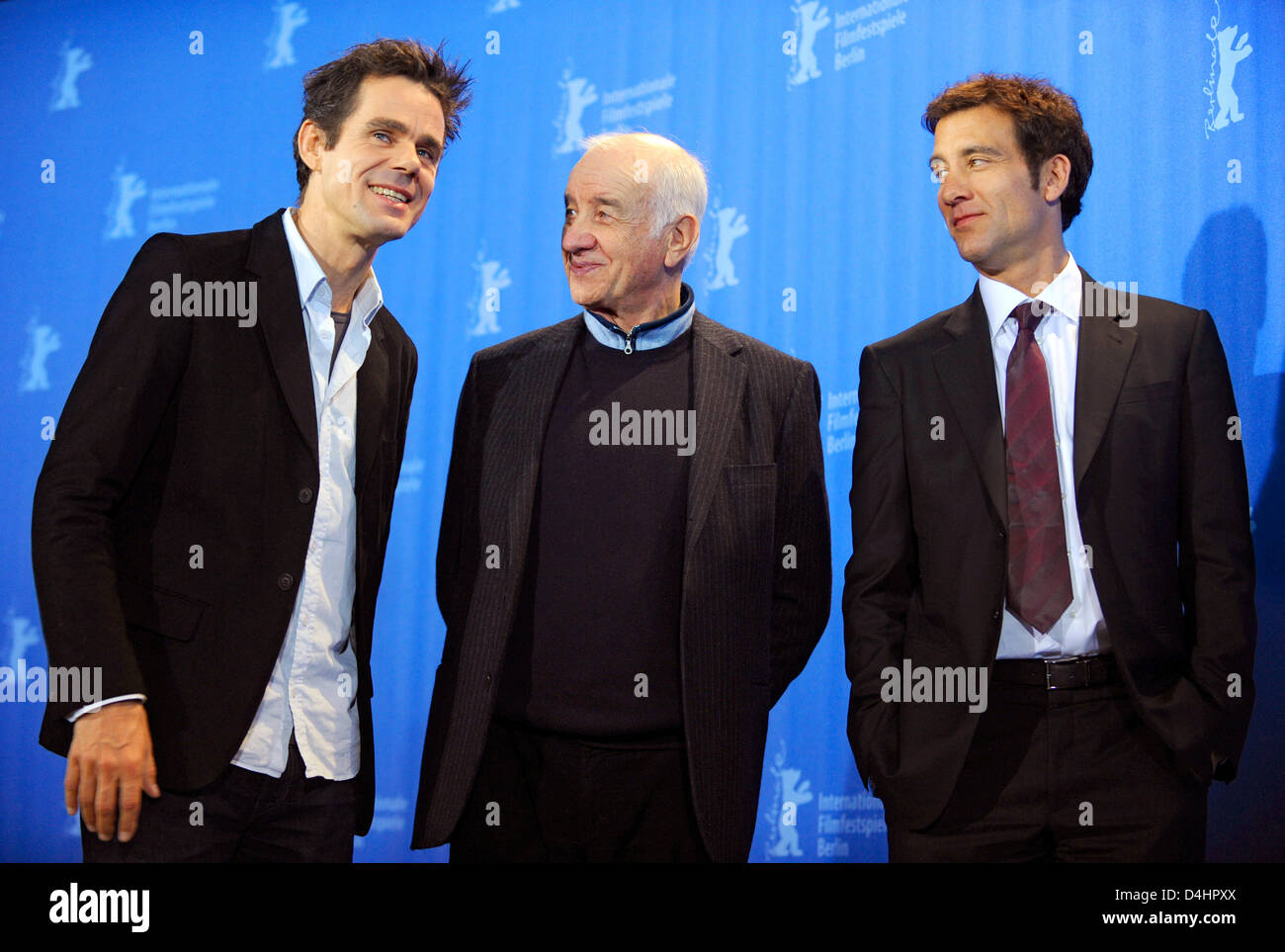 German director Tom Tykwer (L-R), German actor Armin Mueller-Stahl and ...