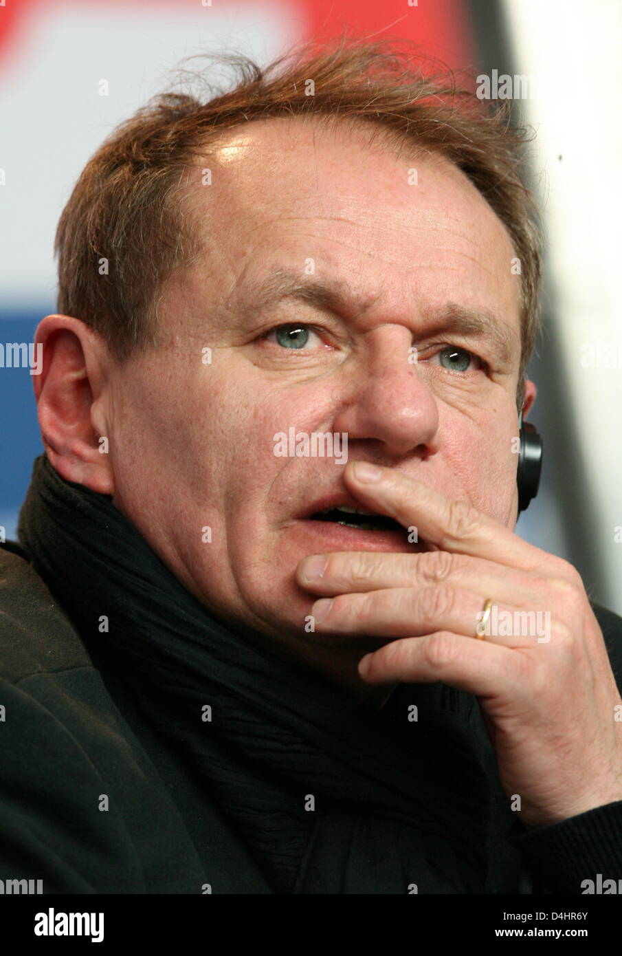 French director Philippe Lioret shown at the press conference for his ...