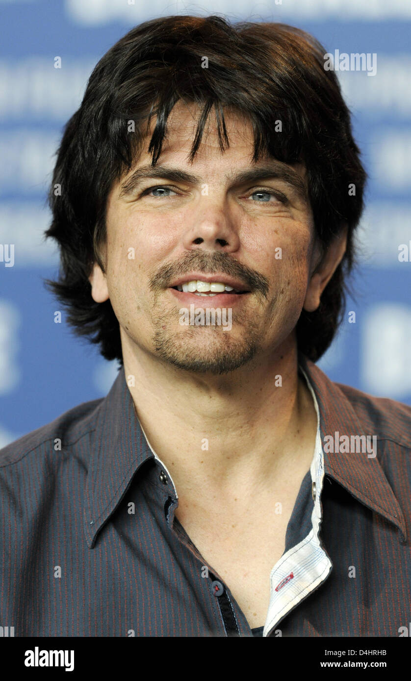 US actor Mark Irvingsen pictured at the press conference for his film ...