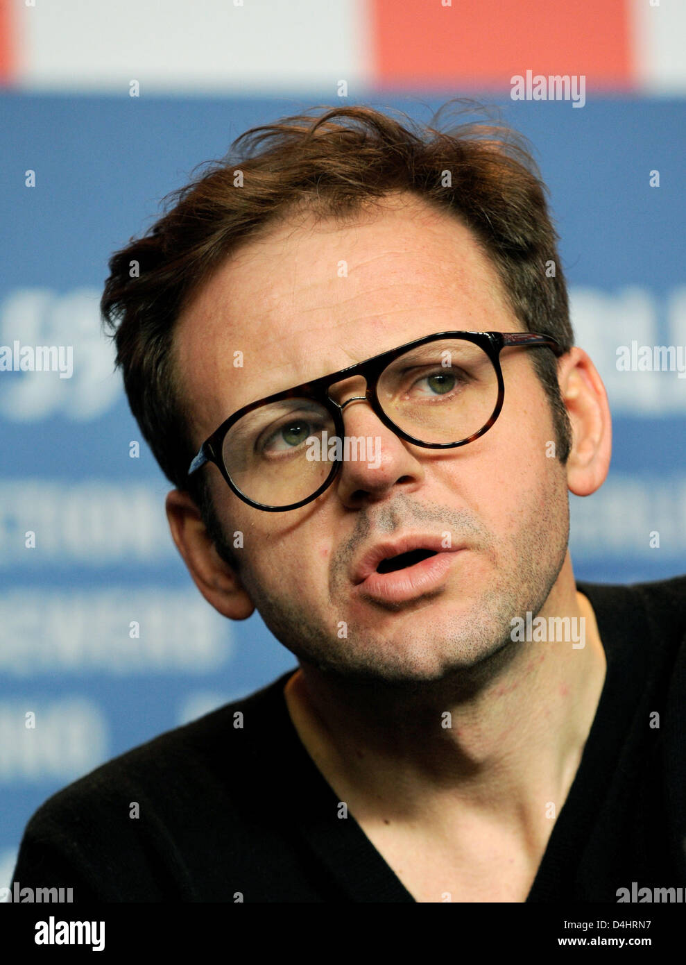 Bulgarian actor Samuel Finzi pictured during the press conference on ...