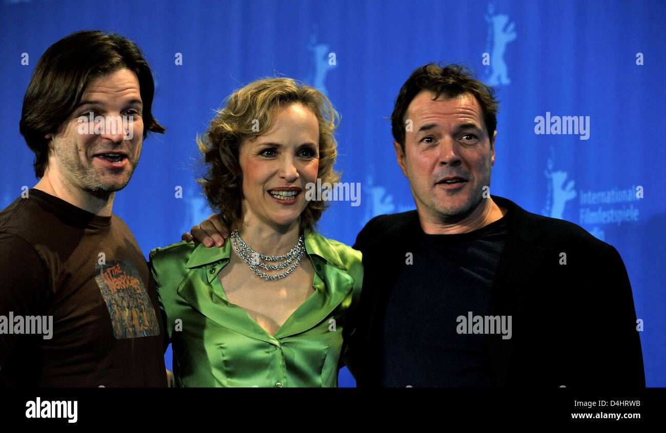 Actor Misel Maticevic (L-R), actress Juliane Koehler and actor ...