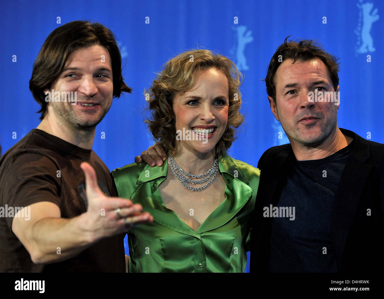 Actor Misel Maticevic (L-R), actress Juliane Koehler and actor ...