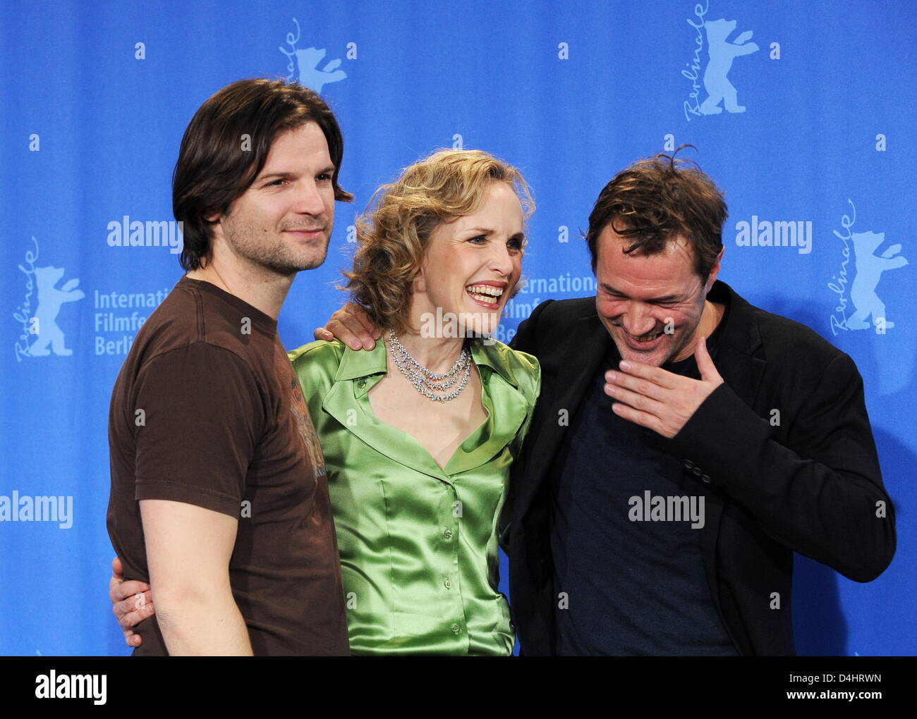 Actor Misel Maticevic (L-R), actress Juliane Koehler and actor ...