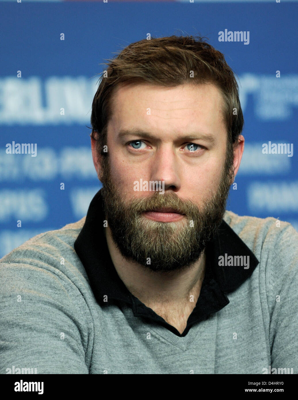 Actor Jakob Cedergren (Sweden) attends a press conference on the film ...