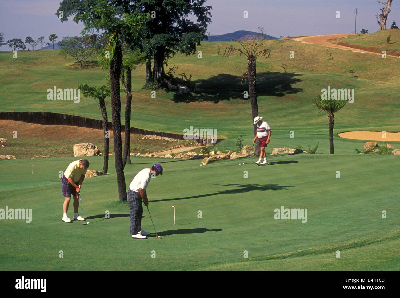 Golf course, Leopard Rock Golf Resort and Casino, near city of Mutare ...