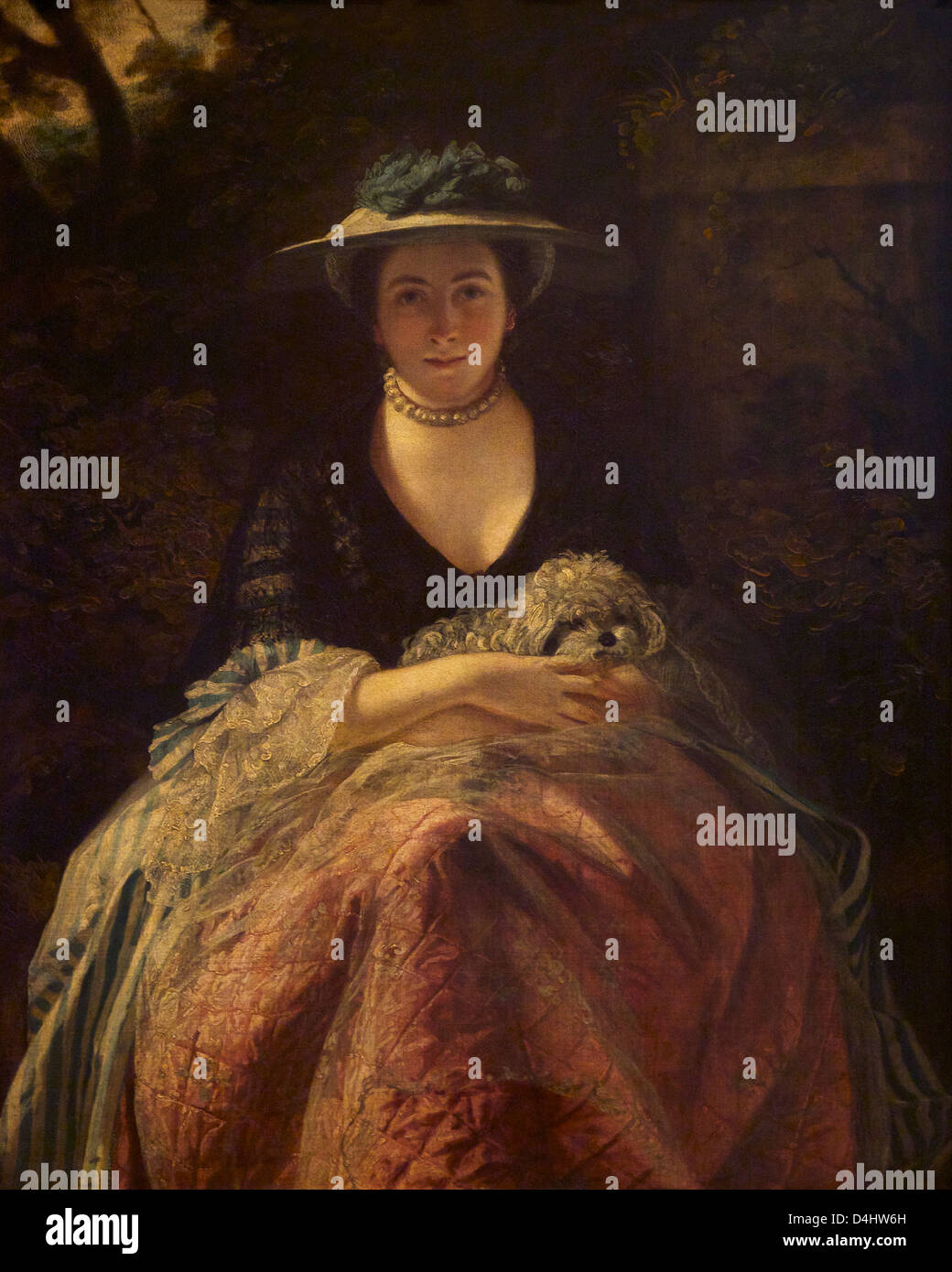 Miss Nellie O'Brien, by Sir Joshua Reynolds, circa 1762, Wallace Collection, London, England, UK ...