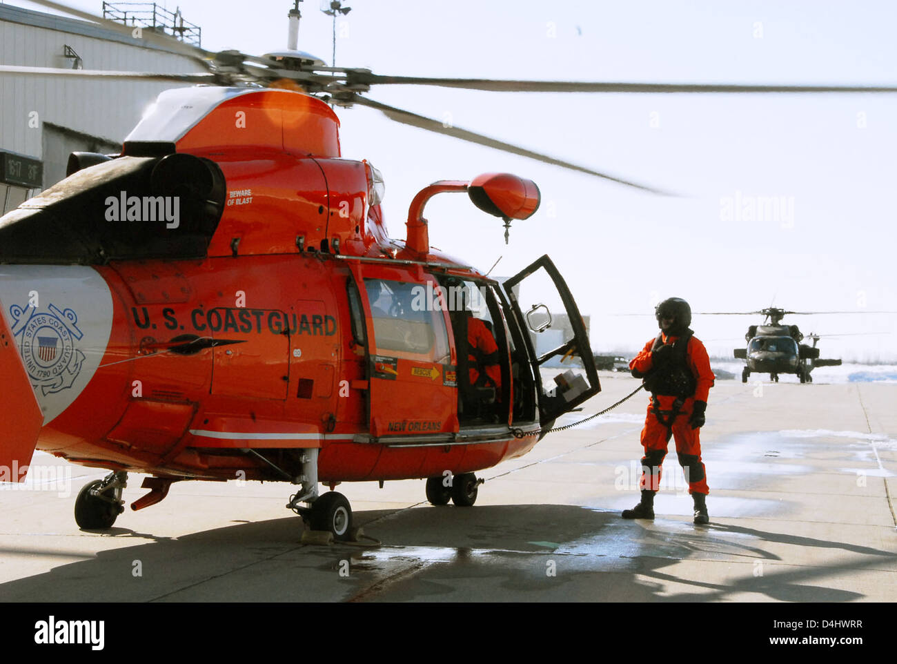 Coast Guard - North Dakota Flood Response Stock Photo - Alamy