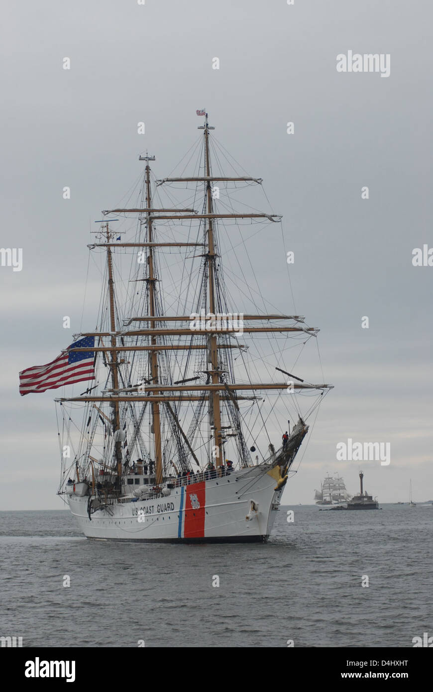 Sail Boston 2009 featured the U.S. Coast Guard Cutter Eagle among a ...