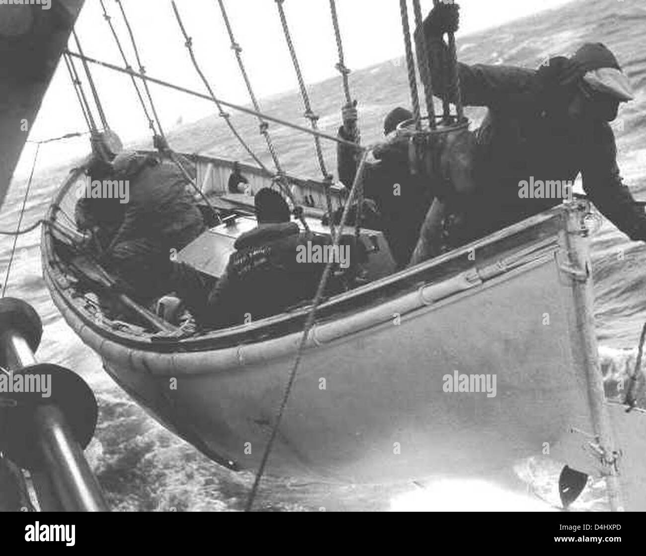 National security service personnel Black and White Stock Photos ...