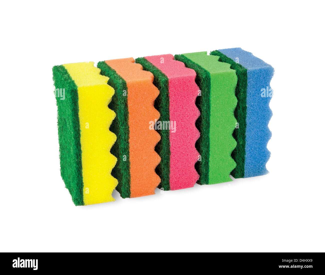 Cleaning supplies collection sponges hi-res stock photography and ...