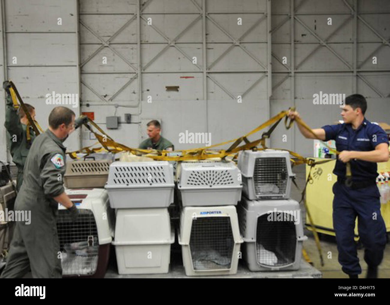 The U.S. Coast Guard responds to a red tide environmental emergency ...