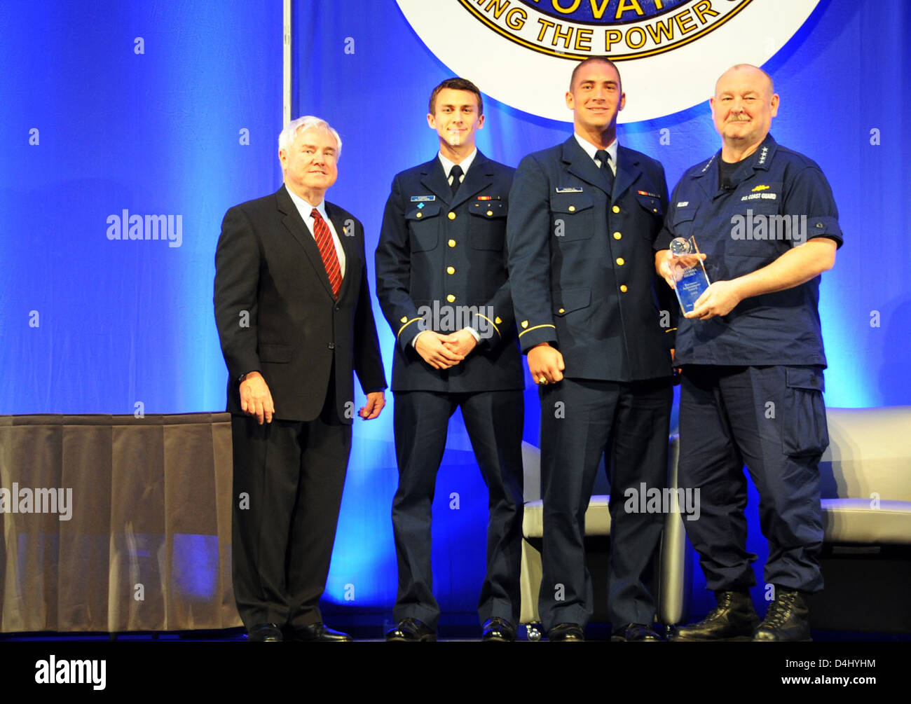 The U.S. Coast Guard Commandant was honored with a Business Achievement ...