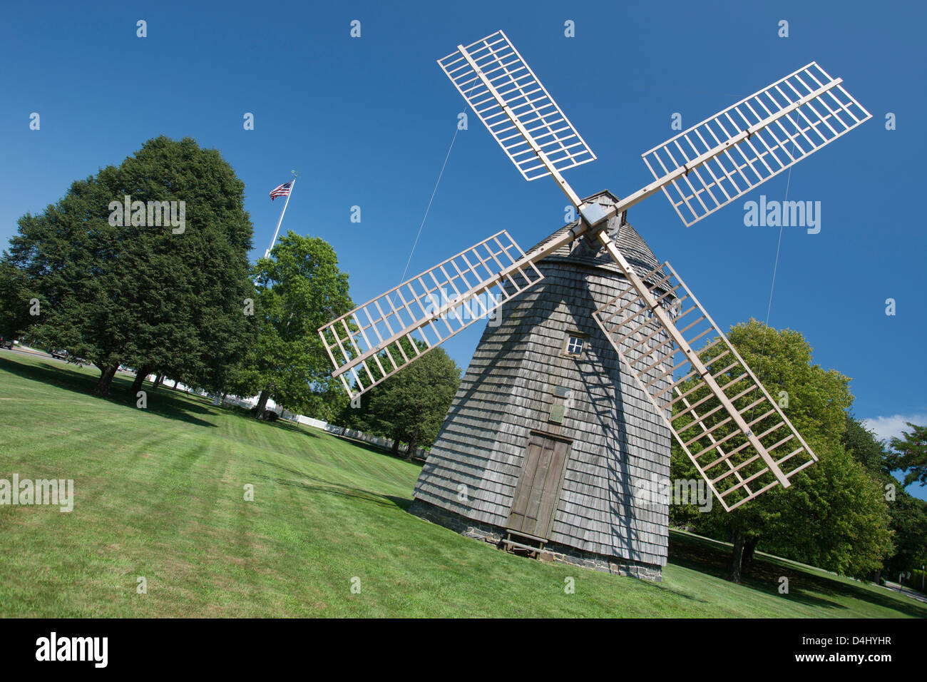 Corwith windmill water mill long hi-res stock photography and images ...