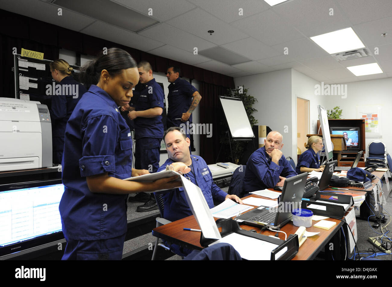 The U.S. Coast Guard’s Incident Management Team coordinated relief ...