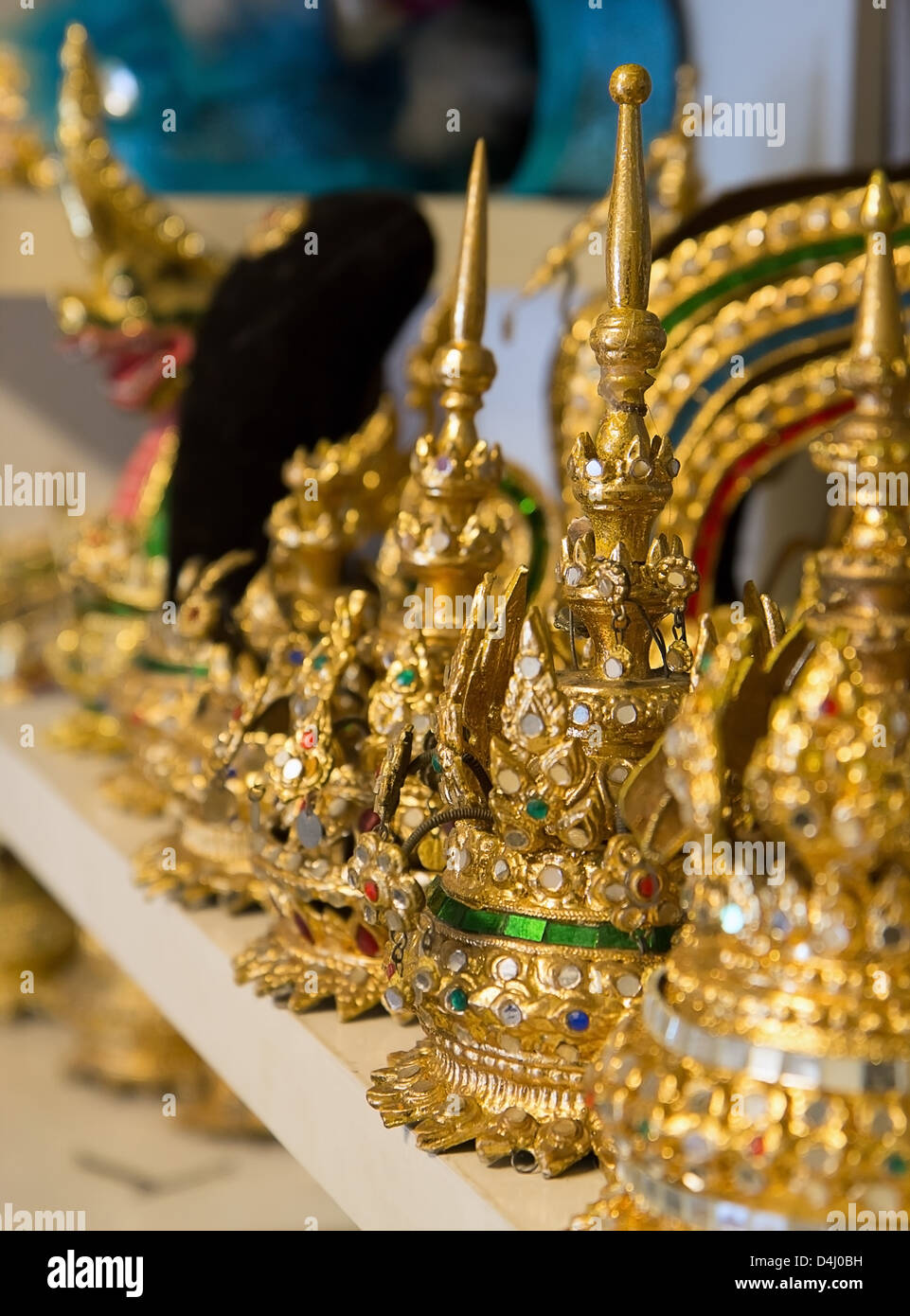 Female ornaments traditional Buddhist clothing Stock Photo - Alamy