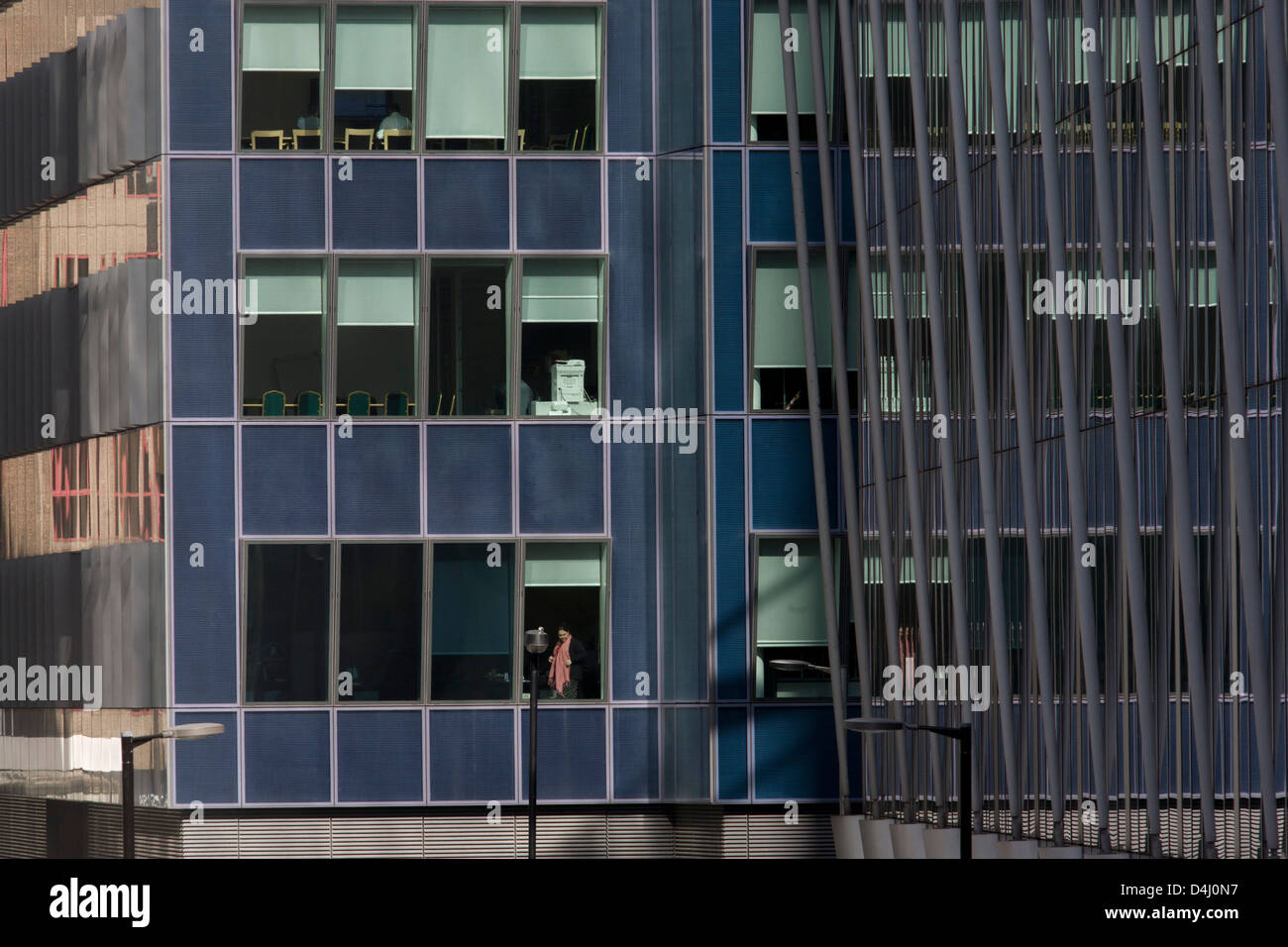 Lone Worker In Office High Resolution Stock Photography and Images - Alamy