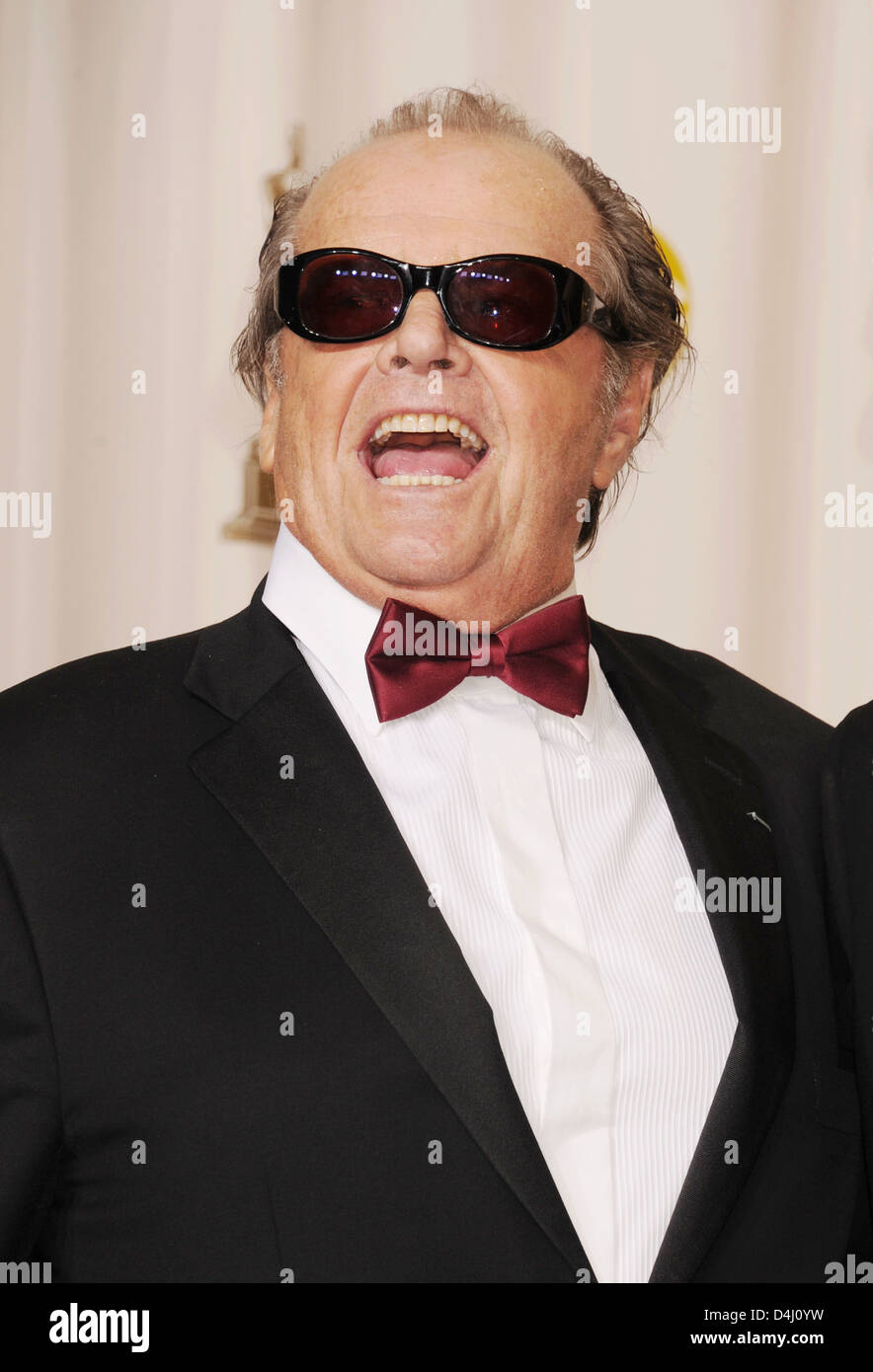 JACK NICHOLSON US film actor in February 2013. Photo Jeffrey Mayer ...