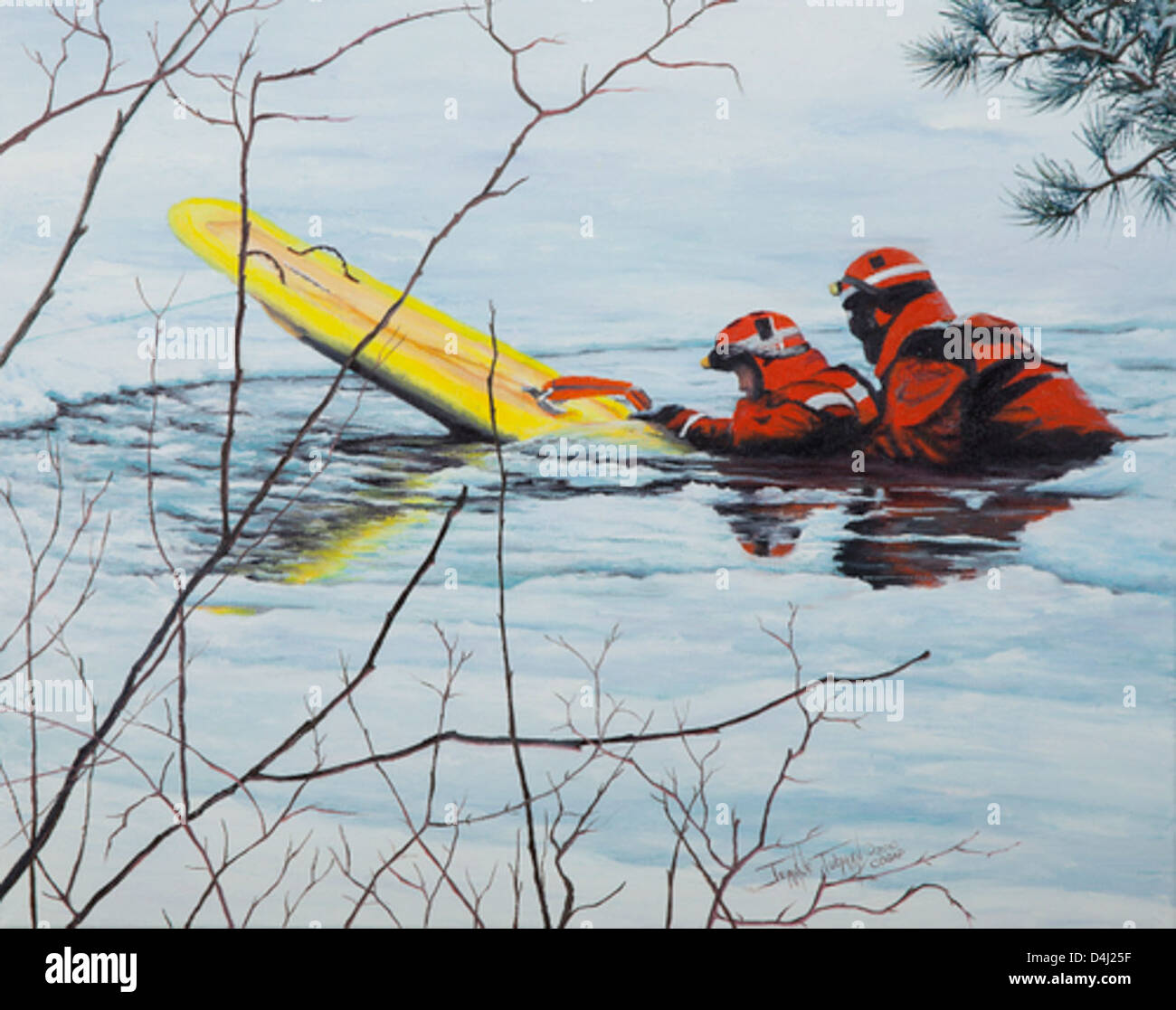 Ice rescue program hi-res stock photography and images - Alamy